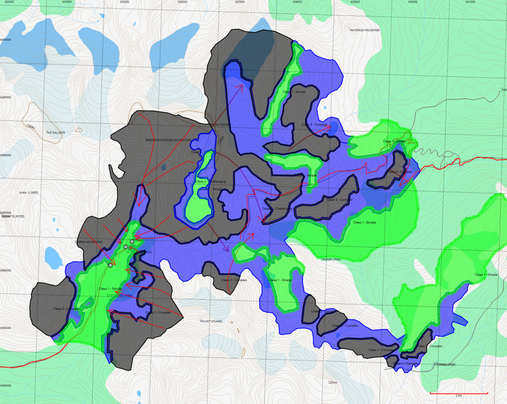 Avalanche Terrain Analysis – TrueNorth Geospatial
